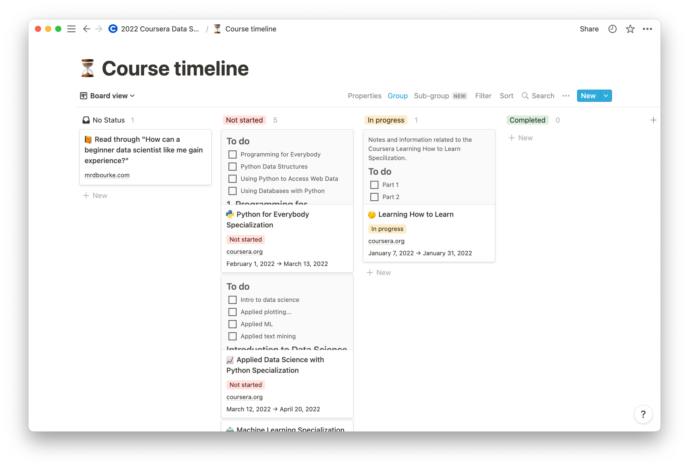 How to Learn Data Science on Coursera in 2022 (beginner-friendly)